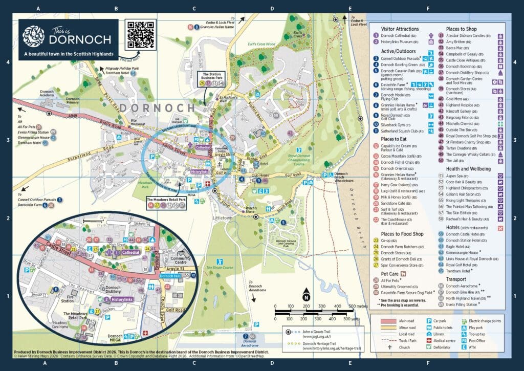 Places to visit in Dornoch